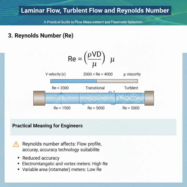 Laminar Flow, Turbulent Flow and Reynolds Number - Just Measure it