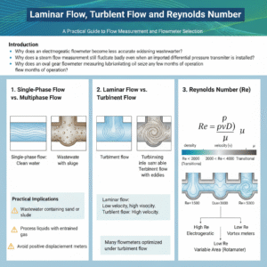 Laminar Flow, Turbulent Flow and Reynolds Number - Just Measure it