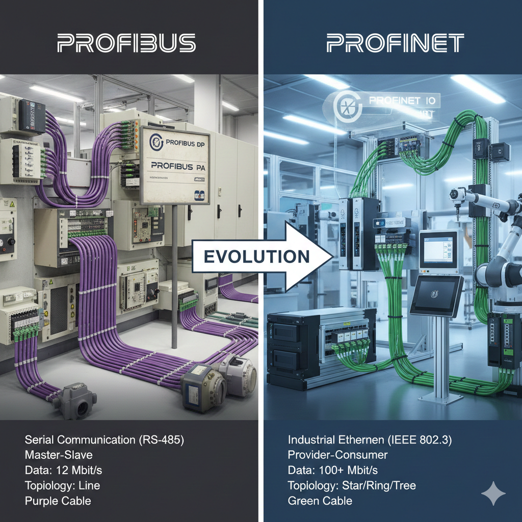 PROFIBUS vs. PROFINET: Key Differences in Industrial Communication ...