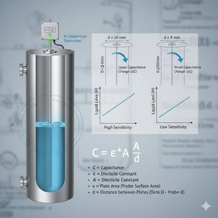 RF Capacitance / RF Admittance Level Switch: The Impact of Probe ...