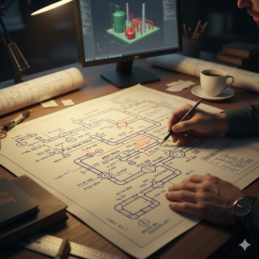 Understanding Valve and Piping Codes in Engineering Drawings - Just ...