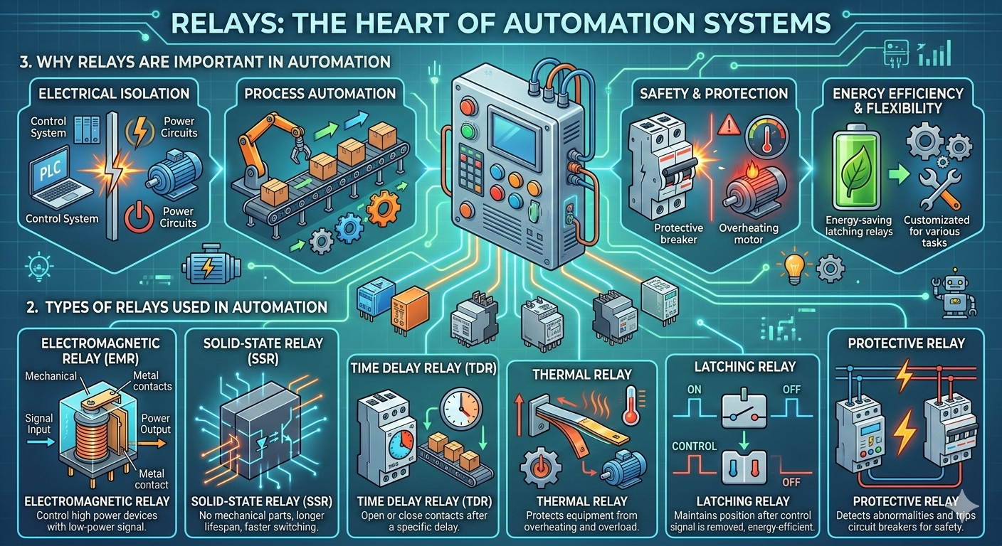 Why Relays are Essential in Automation Systems - Just Measure it
