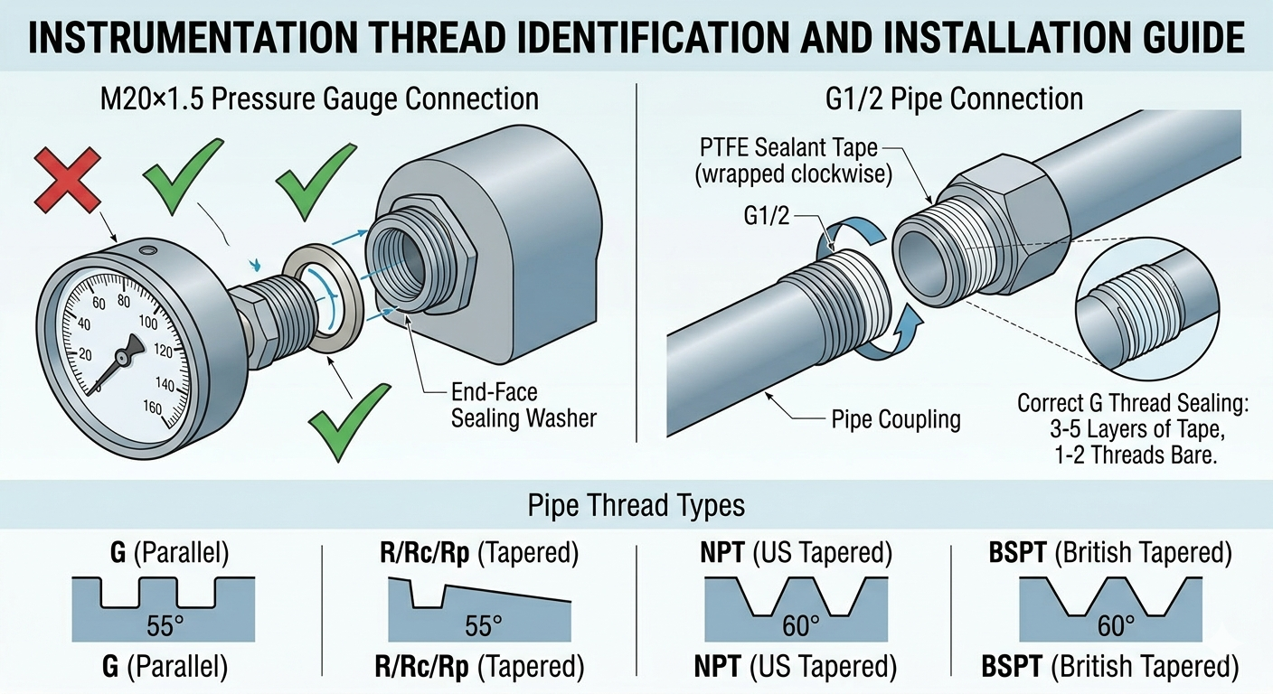 Essential Thread Knowledge for Instrumentation Engineers: A Guide to ...