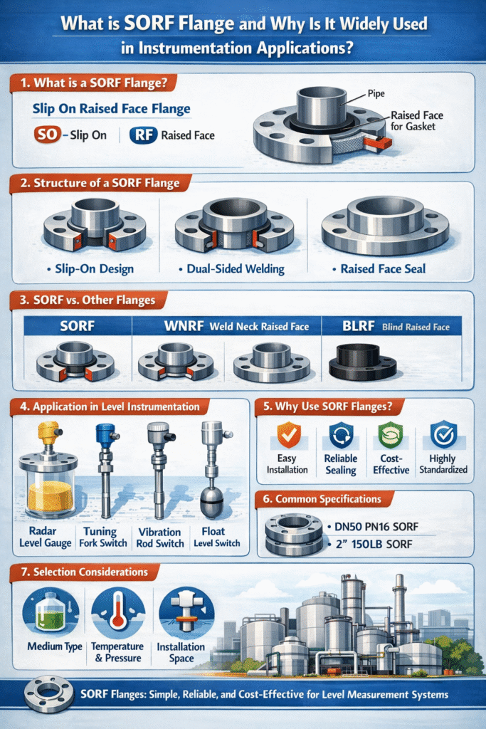 What is SORF Flange and Why Is It Widely Used in Instrumentation ...