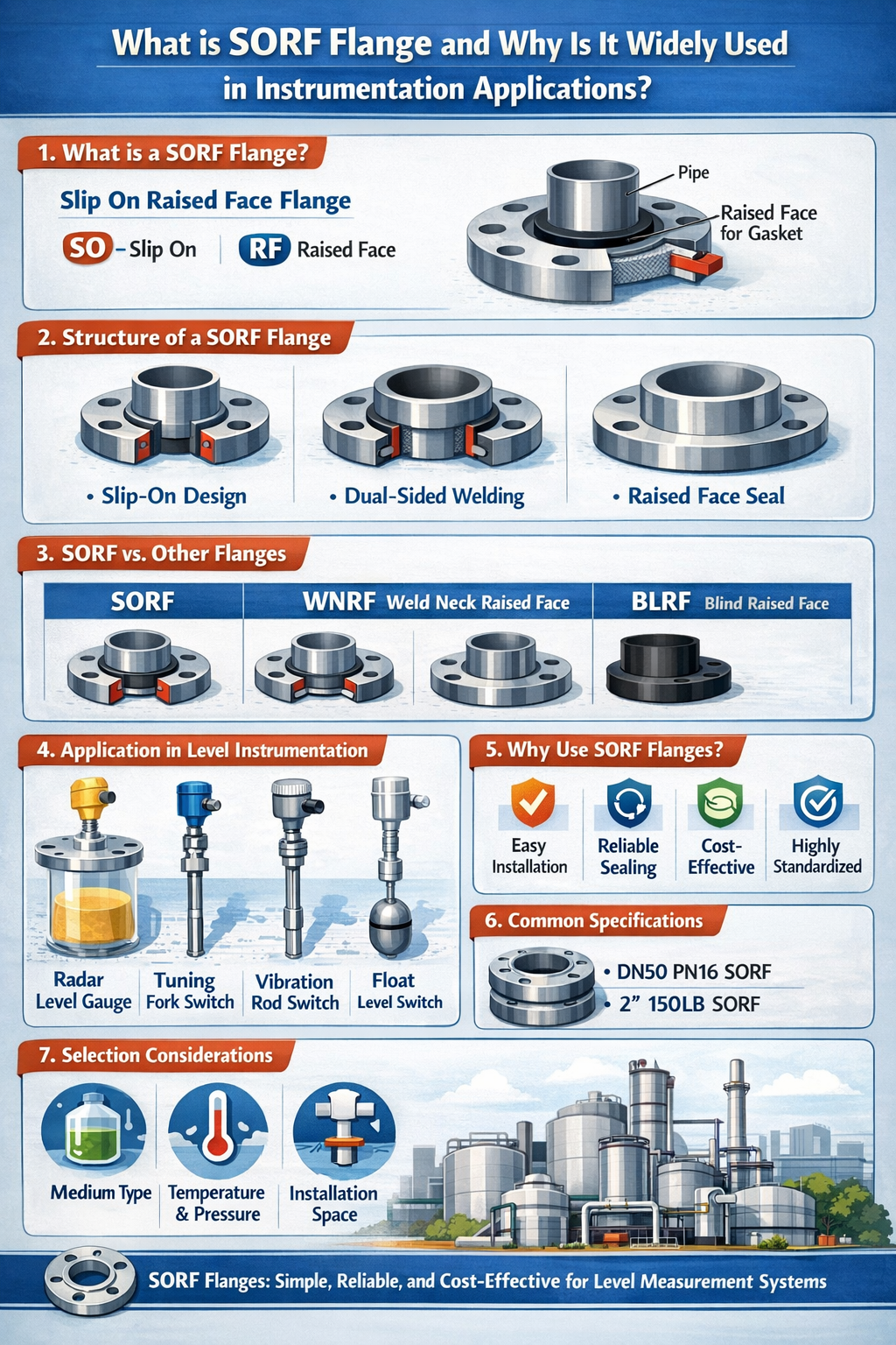 What is SORF Flange and Why Is It Widely Used in Instrumentation ...
