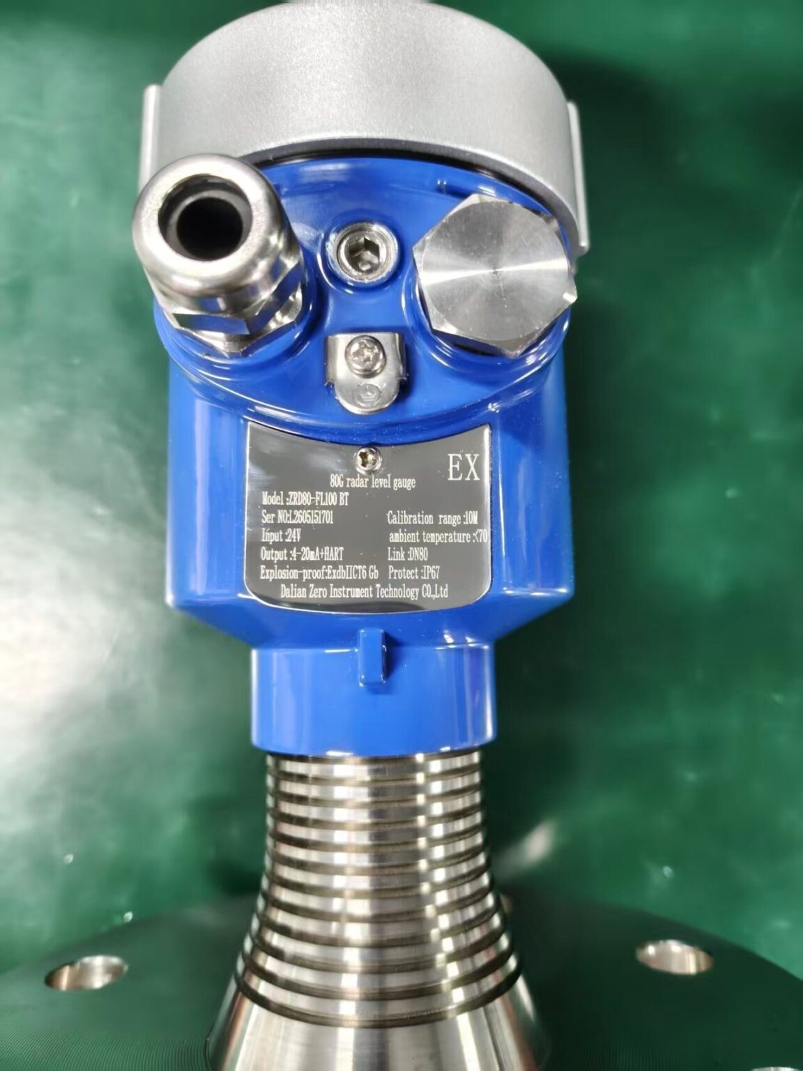 Case Study: 80GHz Radar Level Sensor for High-Temperature Asphalt Tank ...