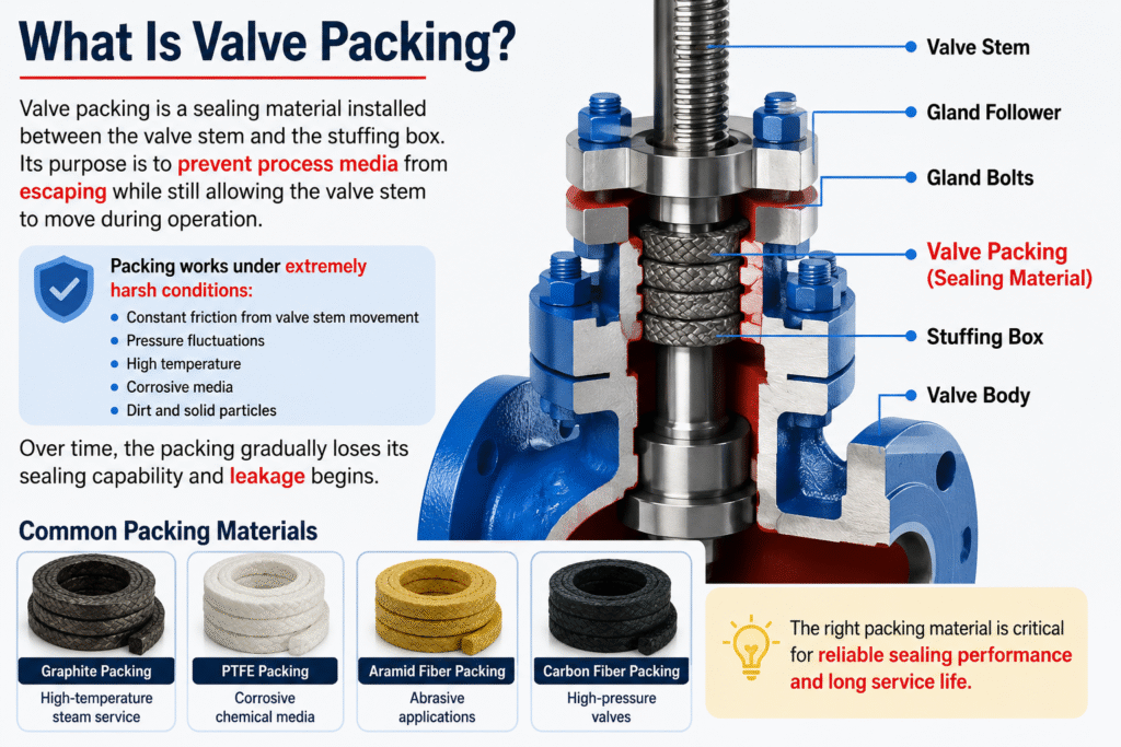Why Valve Packing Leaks — and How Engineers Fix It on Site - Just ...