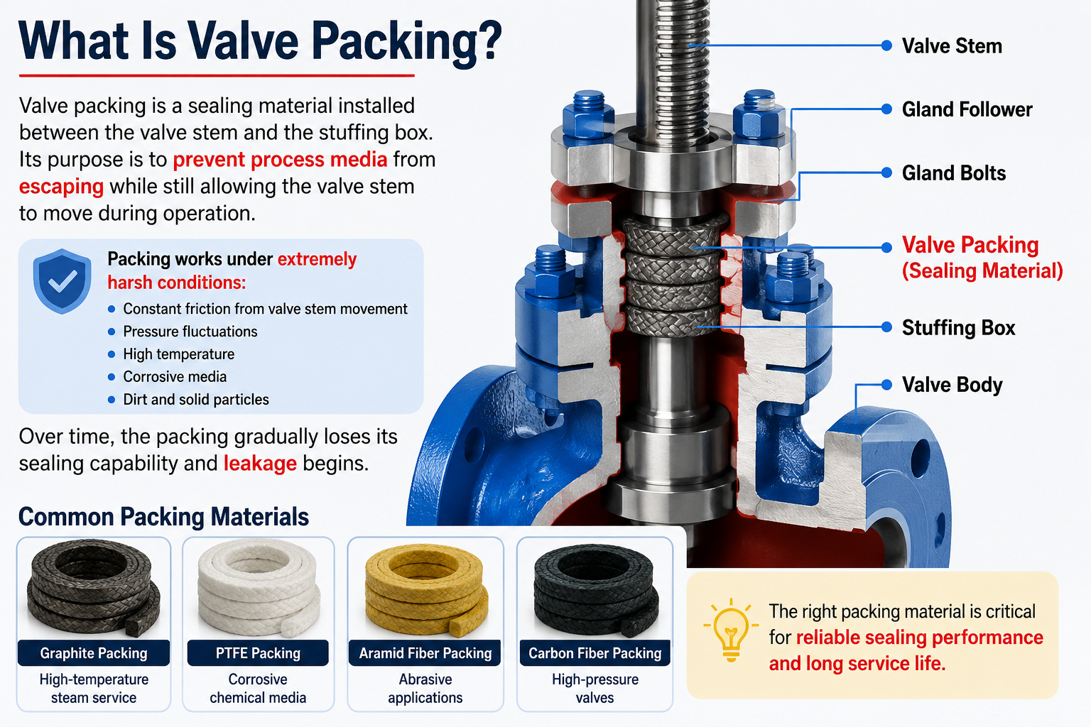 Why Valve Packing Leaks — and How Engineers Fix It on Site - Just ...